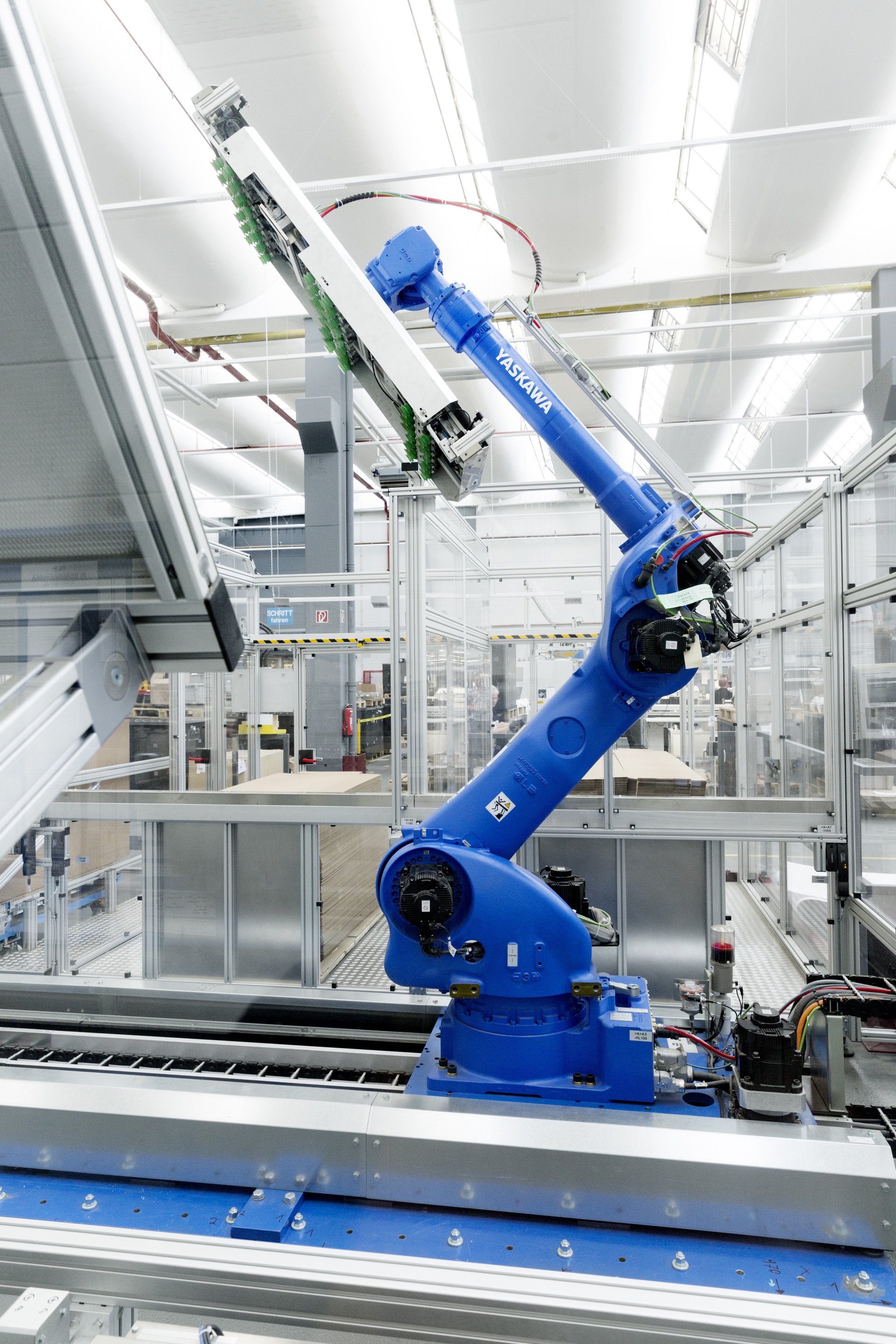 Robot con frenata rigenerativa