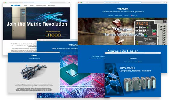Alla scoperta dei nuovi micrositi Yaskawa